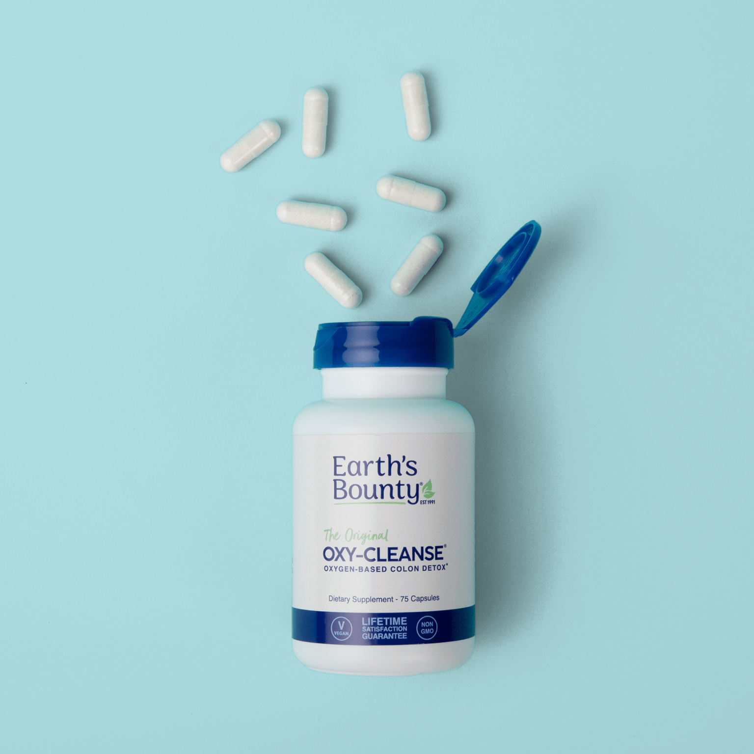 Oxy-Cleanse - Oxygen Colon Cleanse Pills | Earth's Bounty